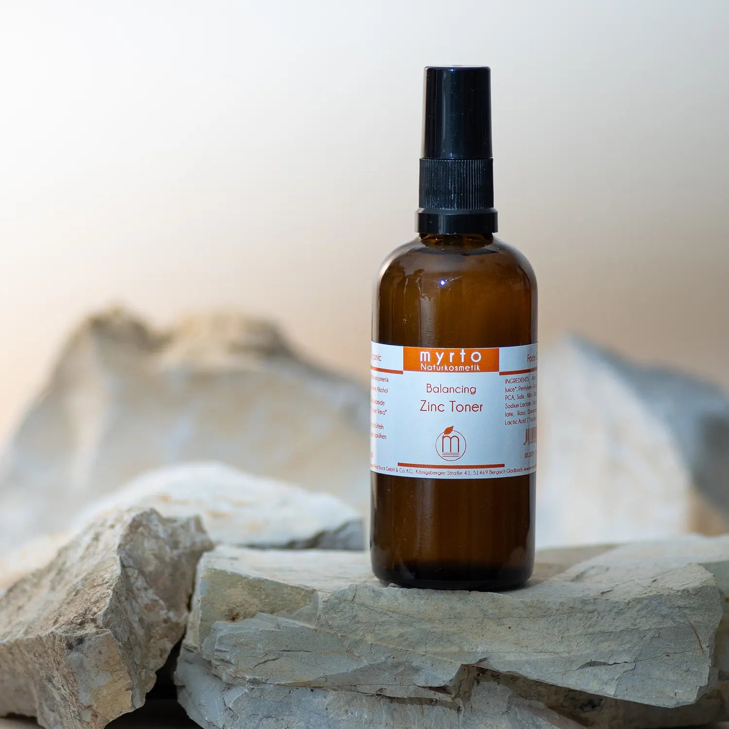Zinc facial toner for impure & oily skin | Myrto